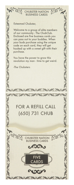 Custom Printed 2 3/4 x 3 3/4 Gift/Key Card Holder