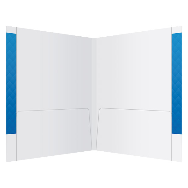 Custom Printed Reinforced 2 Expandable Pocket Folder