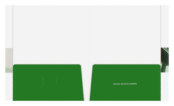 Custom Printed Reinforced 2 Expandable Pocket Folder