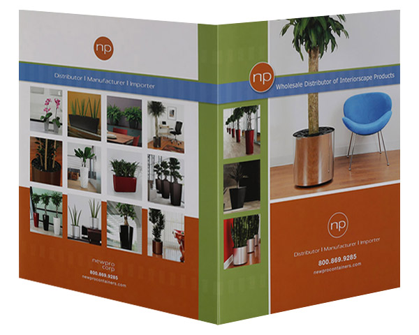 Custom Reinforced Regular & Expandable Pocket File Tab Folder