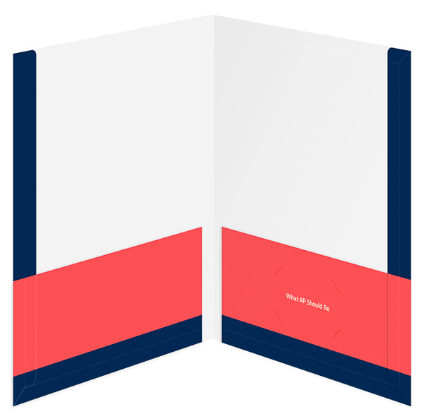 Custom Printed Conformer® Expanding 2 Pocket Reinforced Folder