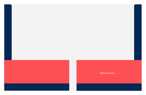 Custom Printed Conformer® Expanding 2 Pocket Reinforced Folder