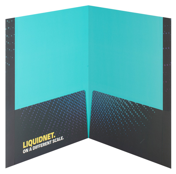 Custom Printed Reinforced 2 Pocket Presentation Folder