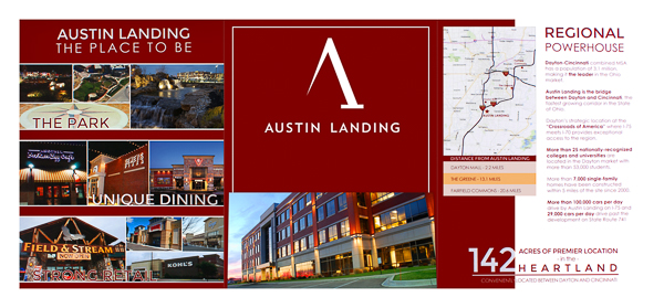 Custom Printed Tri-Panel Center Pocket Presentation Folder