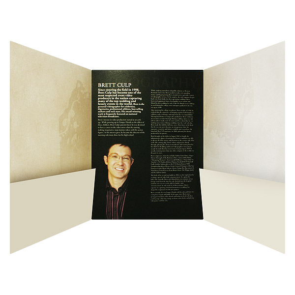 Custom Printed Tri-Panel Right & Left Pocket Presentation Folder