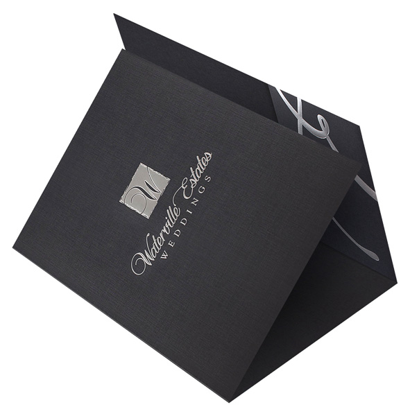 Custom Printed Tri-Panel Right & Left Pocket Presentation Folder