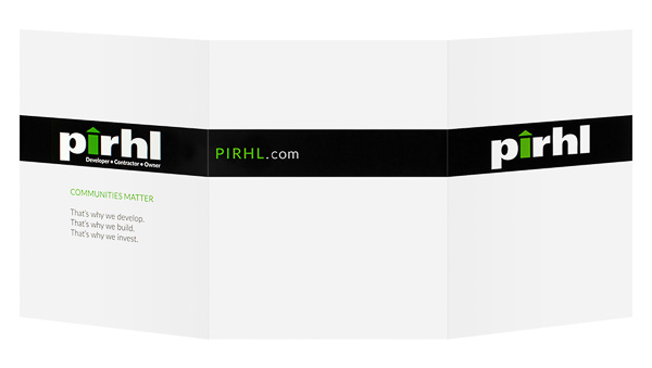 Personalized Tri-Panel Right & Center Pocket Presentation Folder