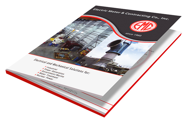 Custom Printed Tri-Panel Center Box Pocket Presentation Folder