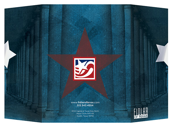 Custom Printed Tri-Panel 3 Pocket Gatefold Presentation Folder