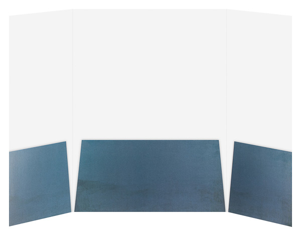 Custom Printed Tri-Panel 3 Pocket Gatefold Presentation Folder