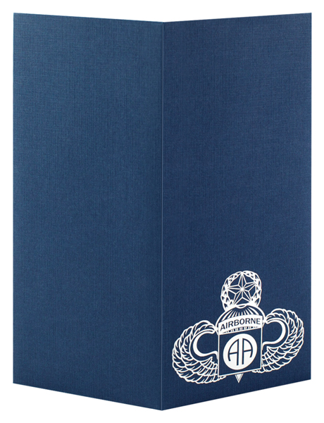 Custom Printed 4 x 9 1/4 4-Pocket Small Presentation Folder