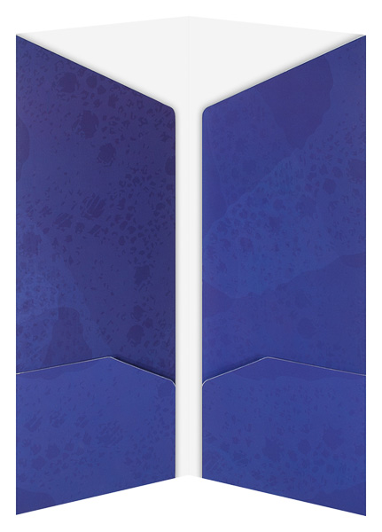 Custom Printed 4 x 9 1/4 4-Pocket Small Presentation Folder