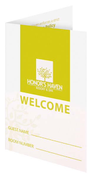 Custom Printed 3 x 4 1/4 Right Pocket Gift/Key Card Holder