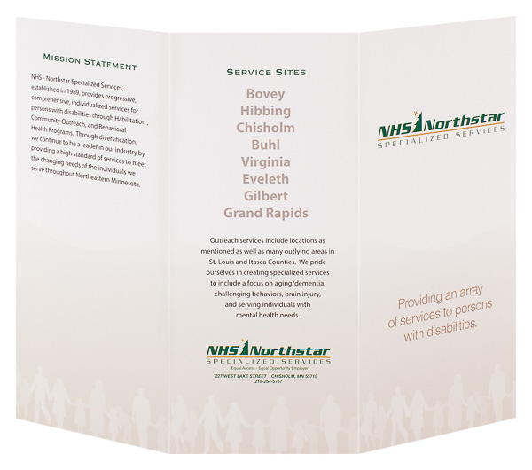 Custom Printed 4x9 Tri-Panel 3 Pocket Presentation Folder