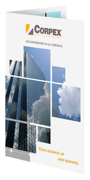 Custom Printed Bi-Fold Business Brochure