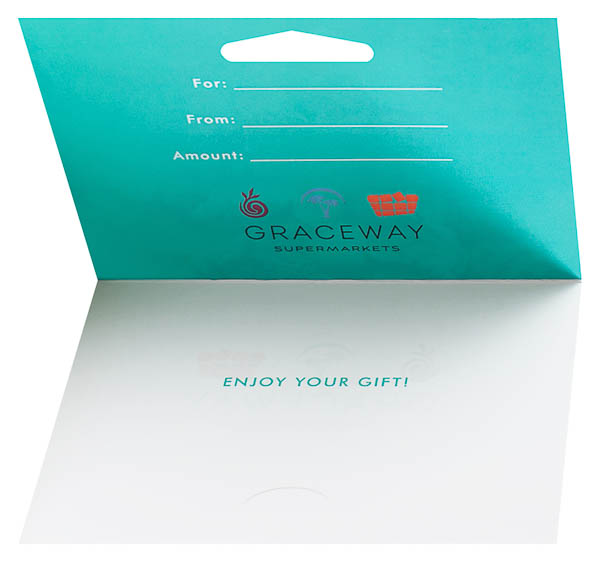 Hanging Gift Card Holder - Customized Gift Card Packaging
