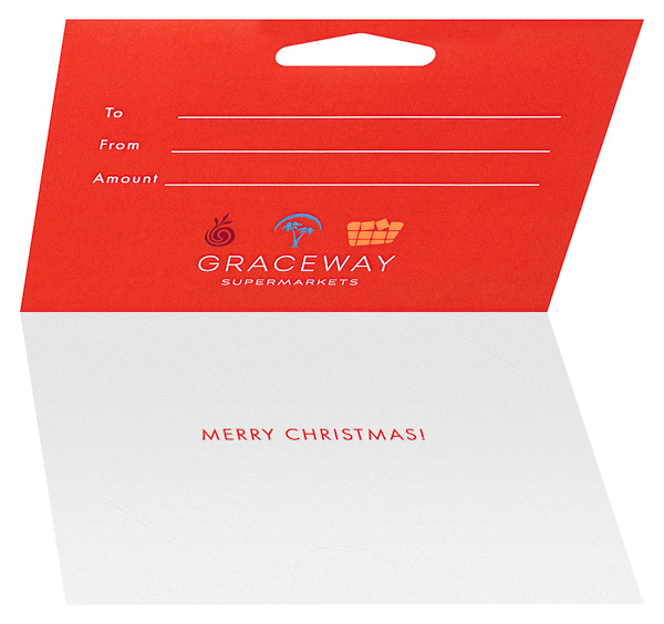 Hanging Gift Card Holder - Customized Gift Card Packaging