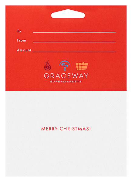 Hanging Gift Card Holder - Customized Gift Card Packaging