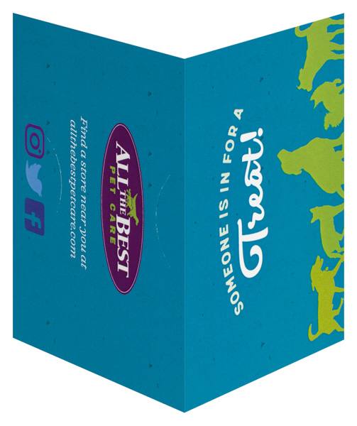 Economy Standard Gift Card Holder - Customizable Gift Card Packaging