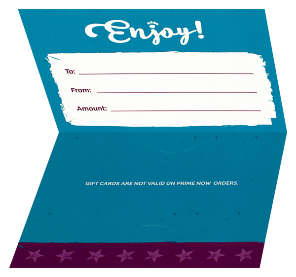 Economy Standard Gift Card Holder - Customizable Gift Card Packaging