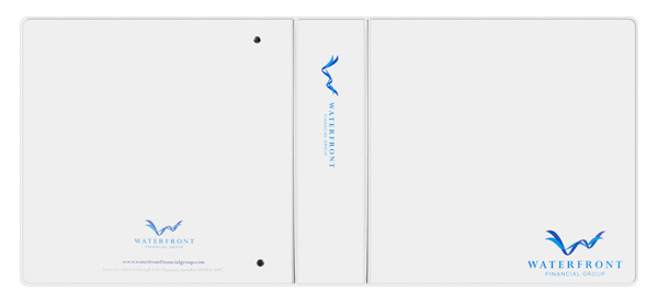 Custom Vinyl Binders Printed w/ Business Logo & Design