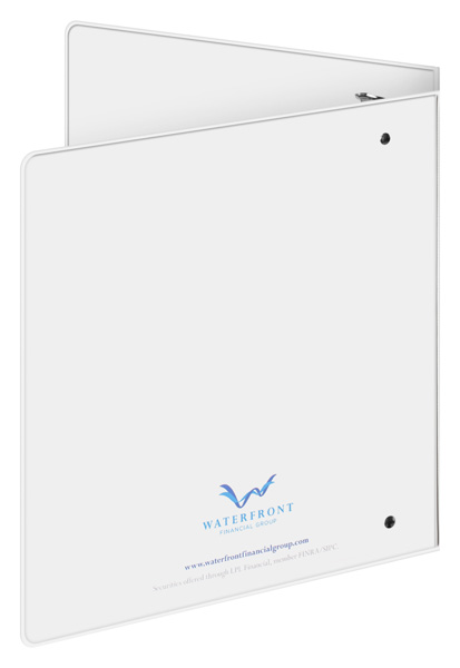 Custom Vinyl Binders Printed w/ Business Logo & Design