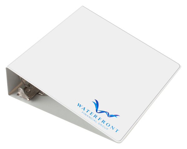 Custom Vinyl Binders Printed w/ Business Logo & Design