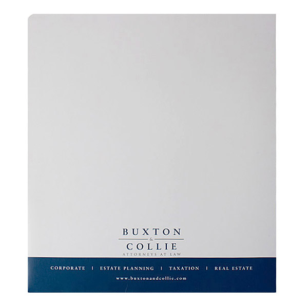 Custom Printed 2 Pocket 3 Ring Binder w/ Window
