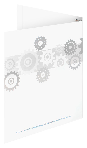 Custom Printed 2 Pocket Reinforced 3 Ring Binder