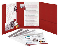 Custom Printed Tri-Panel Right Pocket Presentation Folder