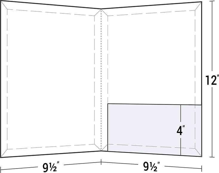 Custom Printed Expanding Right Pocket Folder