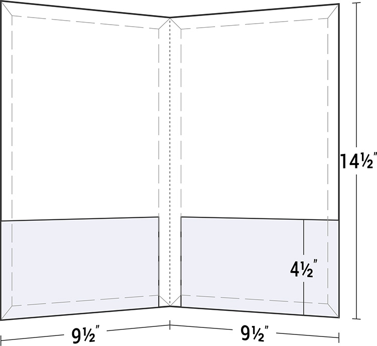 Custom Printed Expanding Legal Size Folder