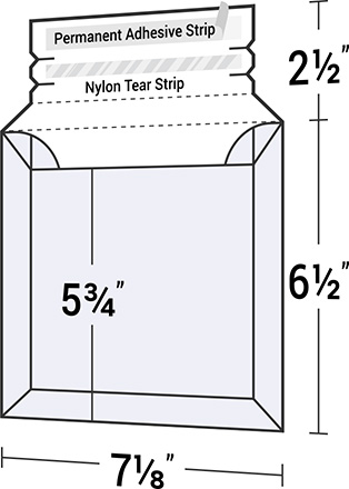 Custom Printed Conformer® Expanding CD/DVD Mailer Envelope