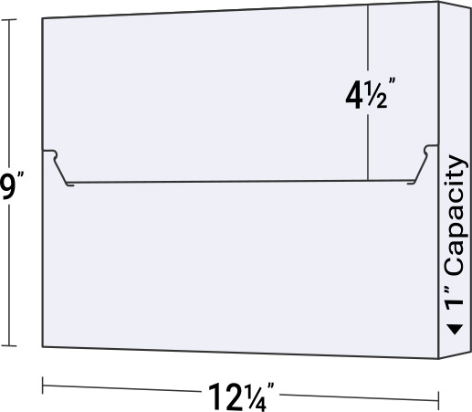 Custom Printed 1" Capacity Tab Tuck Presentation Box