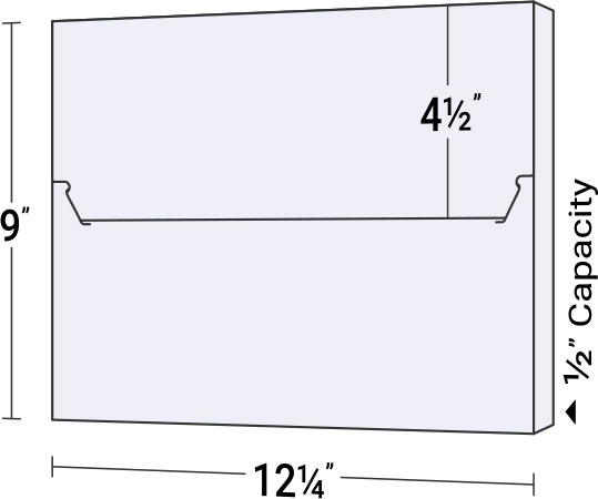 Custom Printed 1/2" Capacity Tuck Tab Presentation Box