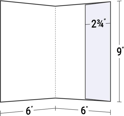 6x9 Right Pocket Presentation Folder | Custom Printed