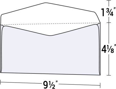 PMS Printed #10 Business Envelope (Side Seam)